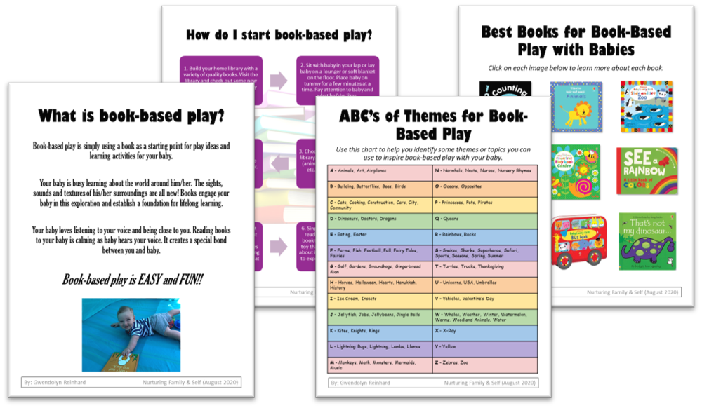 A Book-Based Play Guide for 0-12 Months Old - Nurturing Family & Self