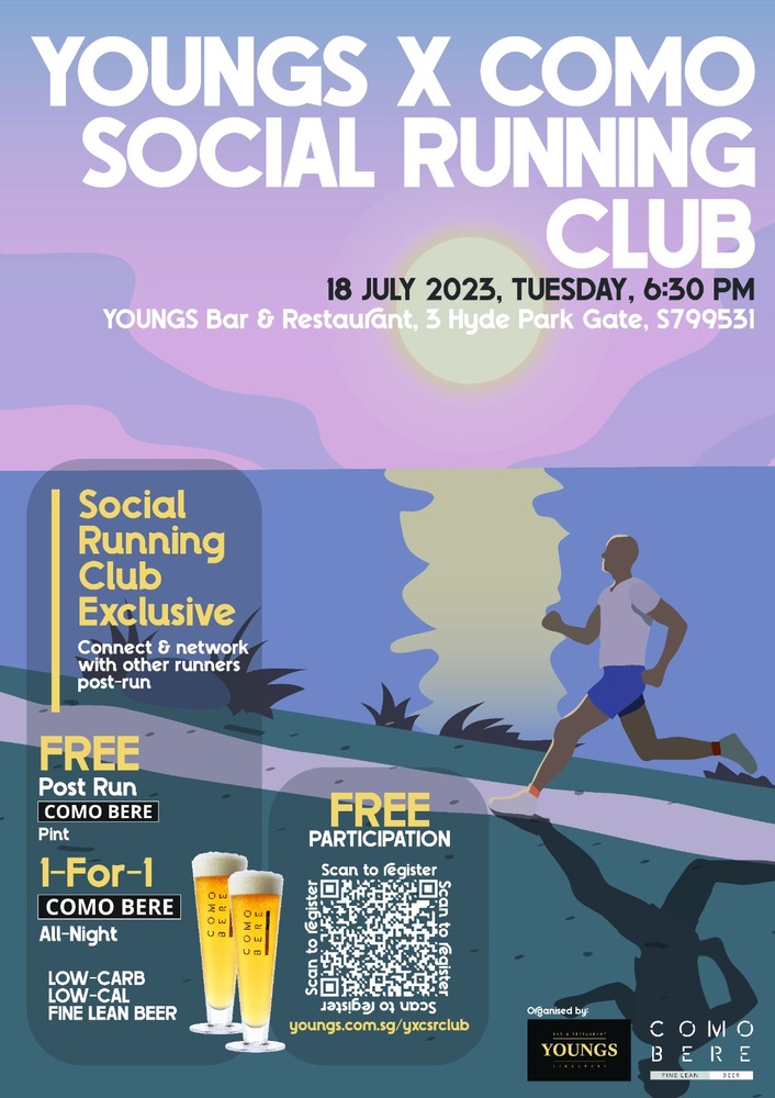 YOUNGS X COMO SOCIAL RUNNING CLUB | YOUNGS Bar & Restaurant