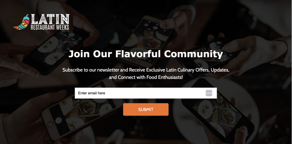 Sign Up for Latin Restaurant Weeks | Explore Latin Cuisine and ...