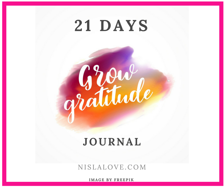 21 Days Gratitude Journal